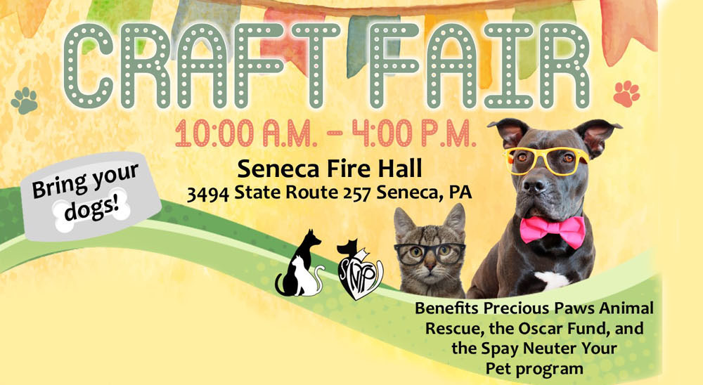 2021 Spring Craft Fair - Precious Paws Animal Rescue